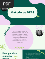 Guía Completa del Sistema PEPS | PDF | Inventario | Business
