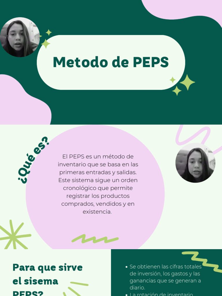 Método PEPS: Ventajas y Desventajas | PDF | Inflación | Valoración ...