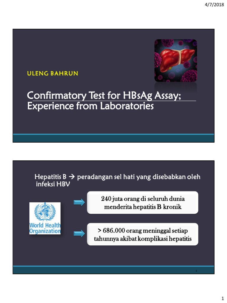 3 2 HBsAg Confirmatory Assay | PDF