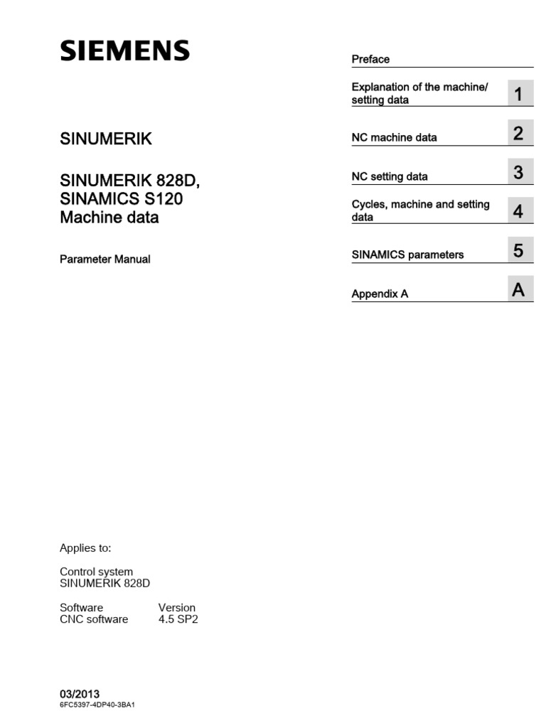 Parametros 828D - LH1 | PDF | Data Type | Documentation