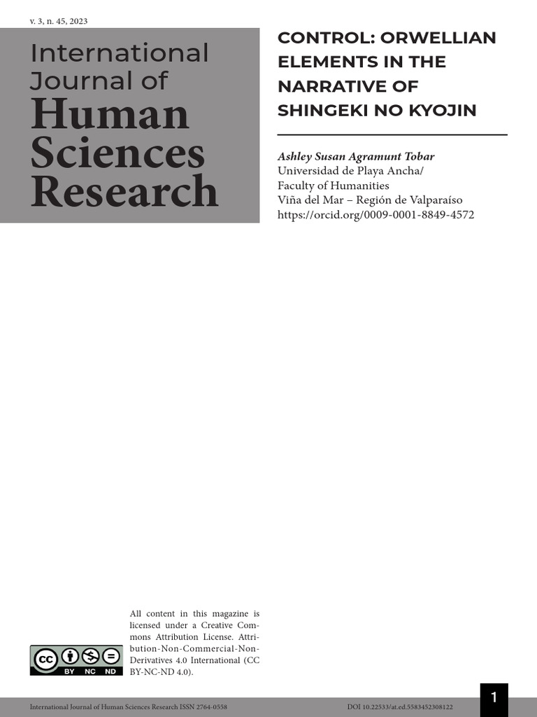 Orwellian Control in Attack on Titan | PDF | Mind | Knowledge