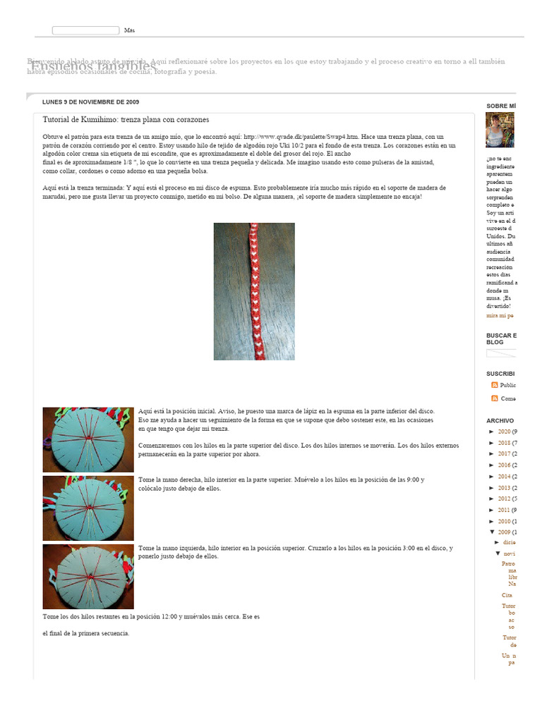 cordon corazones kumihimo | PDF