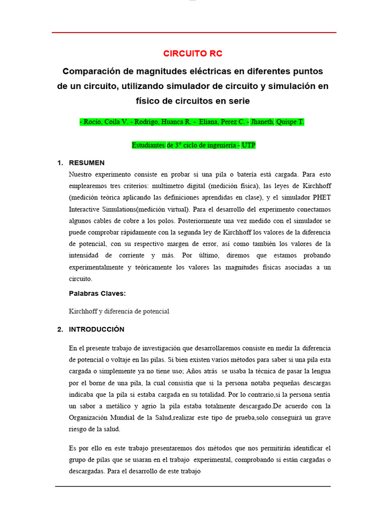 Proyecto Caf 2 2022 | PDF | Red eléctrica | Medición