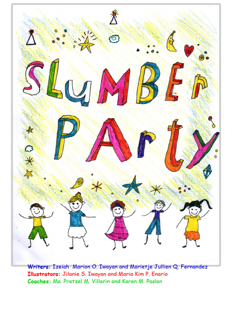 Slumber Party Story Book | PDF