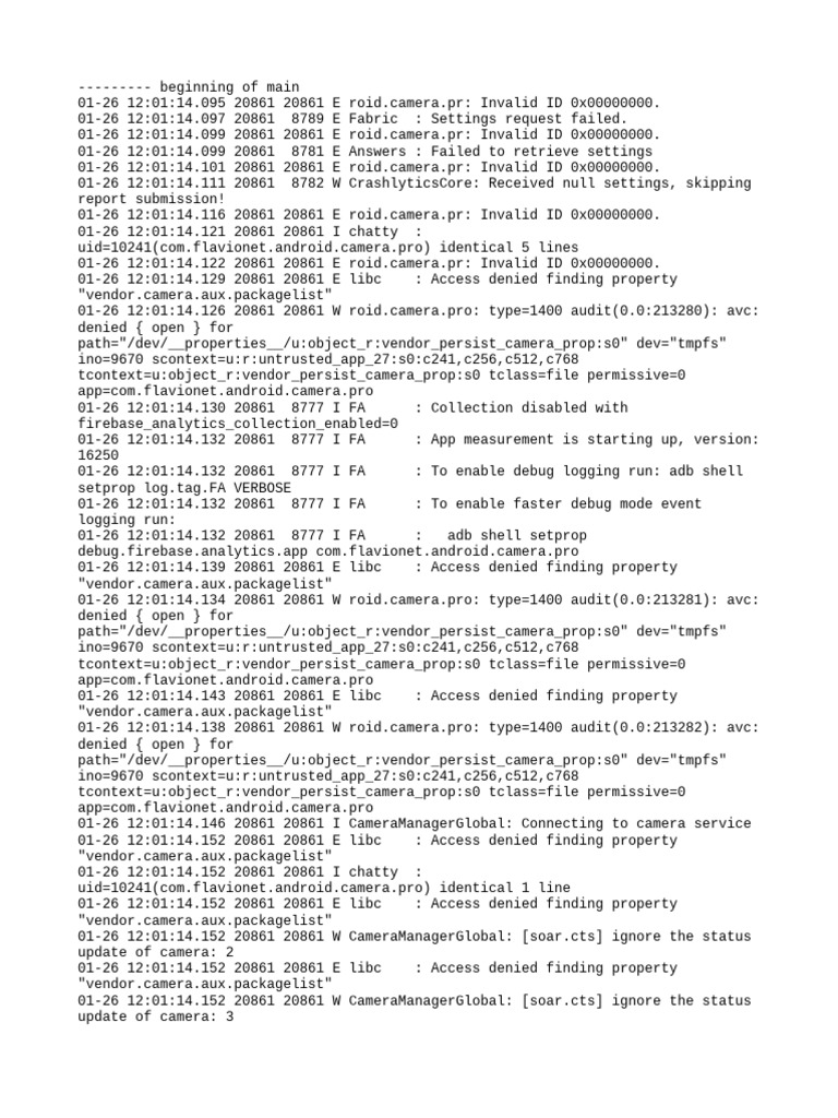 Log Cat 1706257873962 | PDF | Android (Operating System) | Computing