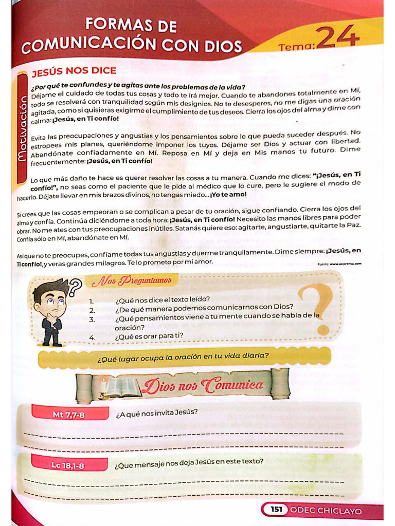 Formas de Comunicación Con Dios | PDF