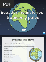 Mapa Mundial con Línea Ecuatorial | PDF | Ecuador | Astronomía
