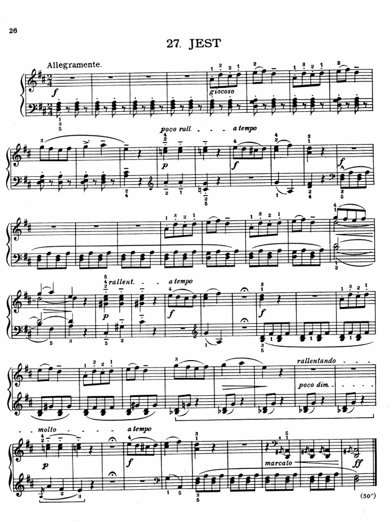 Bartok For-Children 27 Jest | PDF