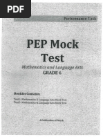 Pep Practice Grade 5 Language Arts Performance Task Booklet 2 1 | PDF