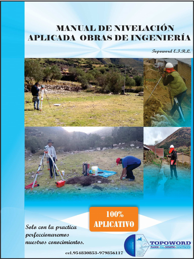 Manual De Nivelación Pdf Topografía Altura