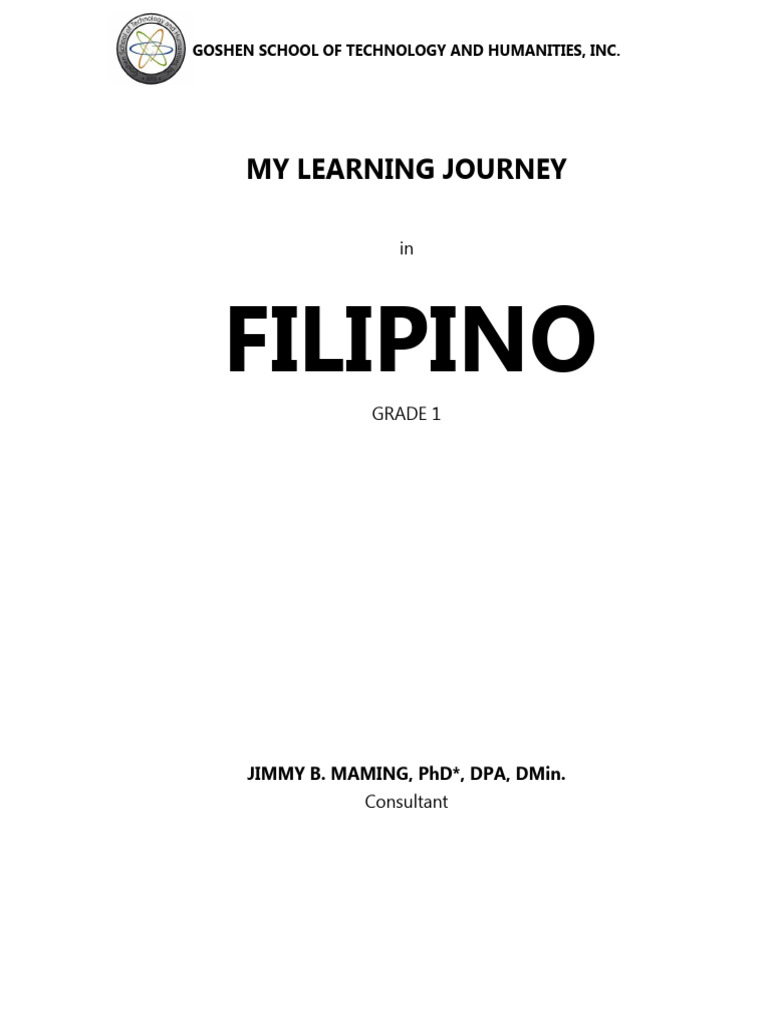 Grade 1 Filipino | PDF