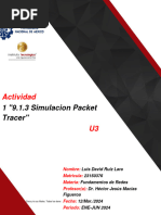 9.1.3 Packet Tracer - Identify MAC and IP Addresses | PDF | Enrutador (Computación) | Dirección IP