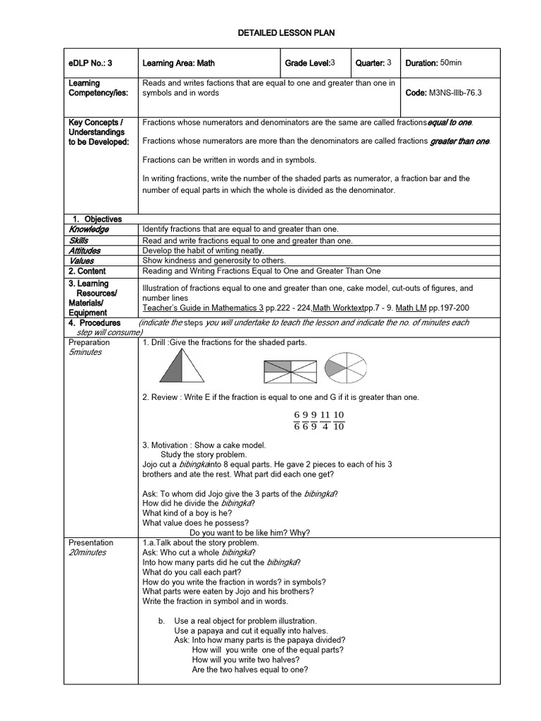 dlp3 Math3q3 | PDF | Human Communication | Cognitive Science