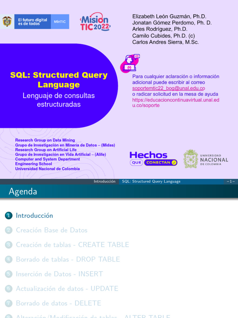 19-SQL | PDF | SQL | Bases de datos