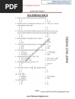 NTS Past Papers | PDF | Multiple Choice | Test (Assessment)