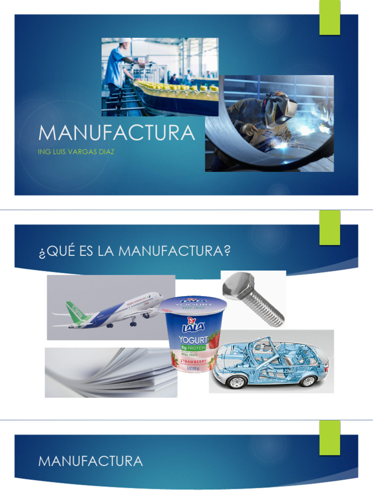 Lectura 01 Manufactura | PDF | Calidad (comercial) | Economias