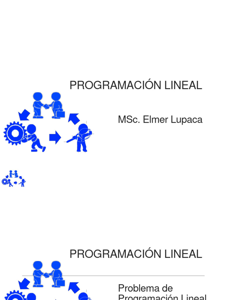 1 UND Programacion Lineal PL CASOS | PDF | Programación lineal ...