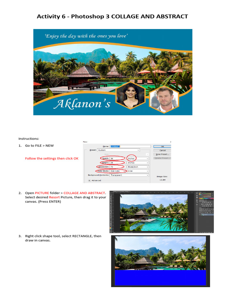 Activity 8 - Photoshop 3 Collage and Abstract | Download Free PDF ...