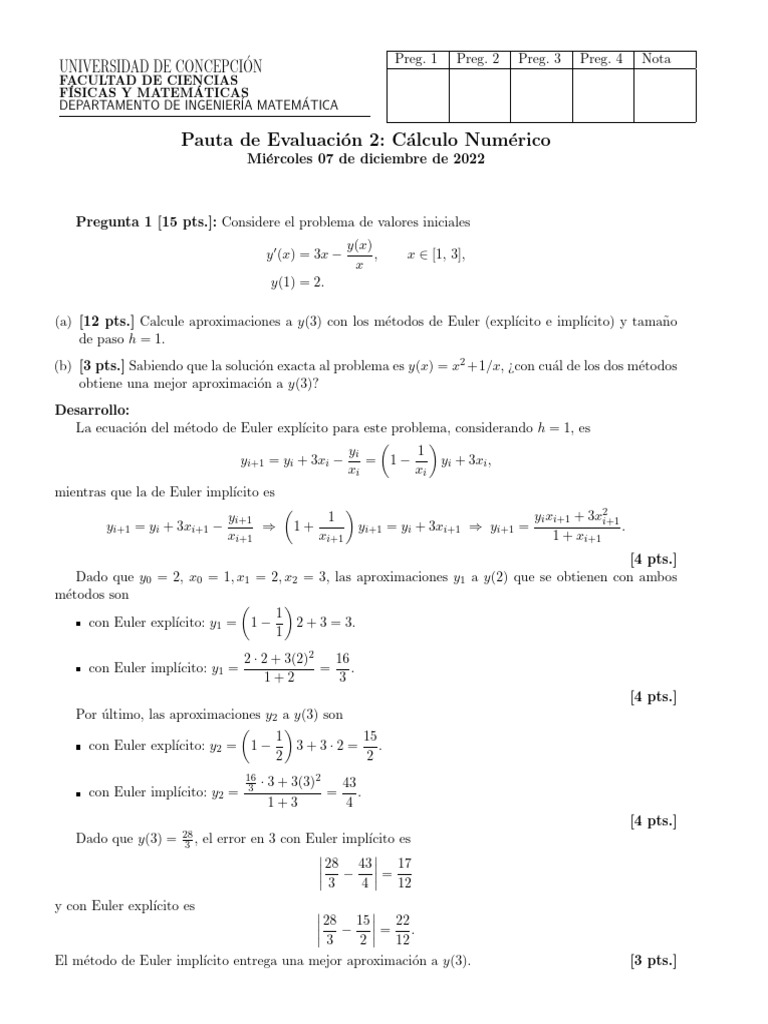 E2 2022 2 Pauta | PDF | Matemáticas | Matemáticas Aplicadas