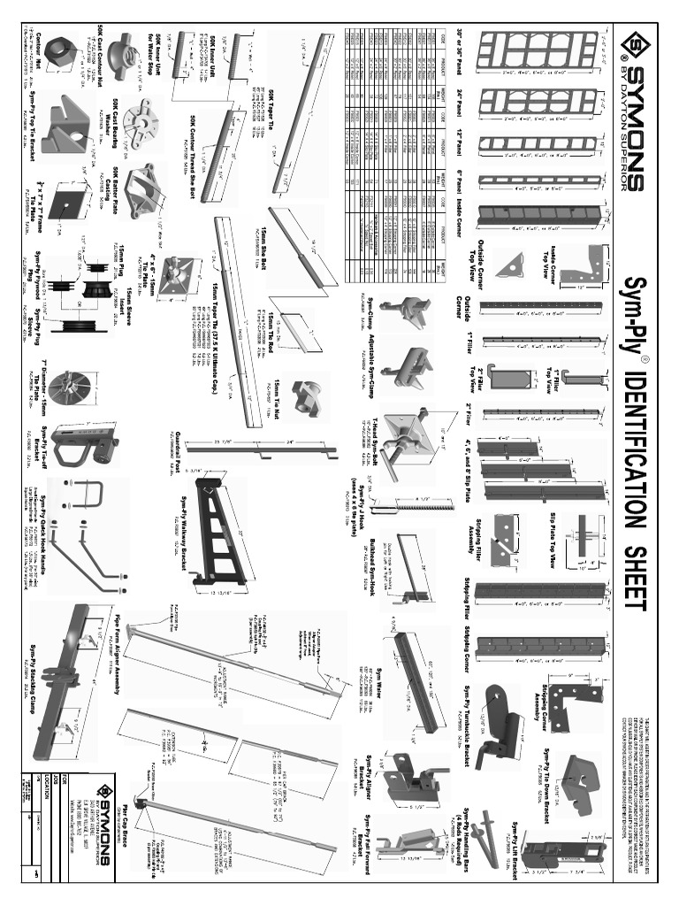 Sym Ply Component Id Poster | PDF