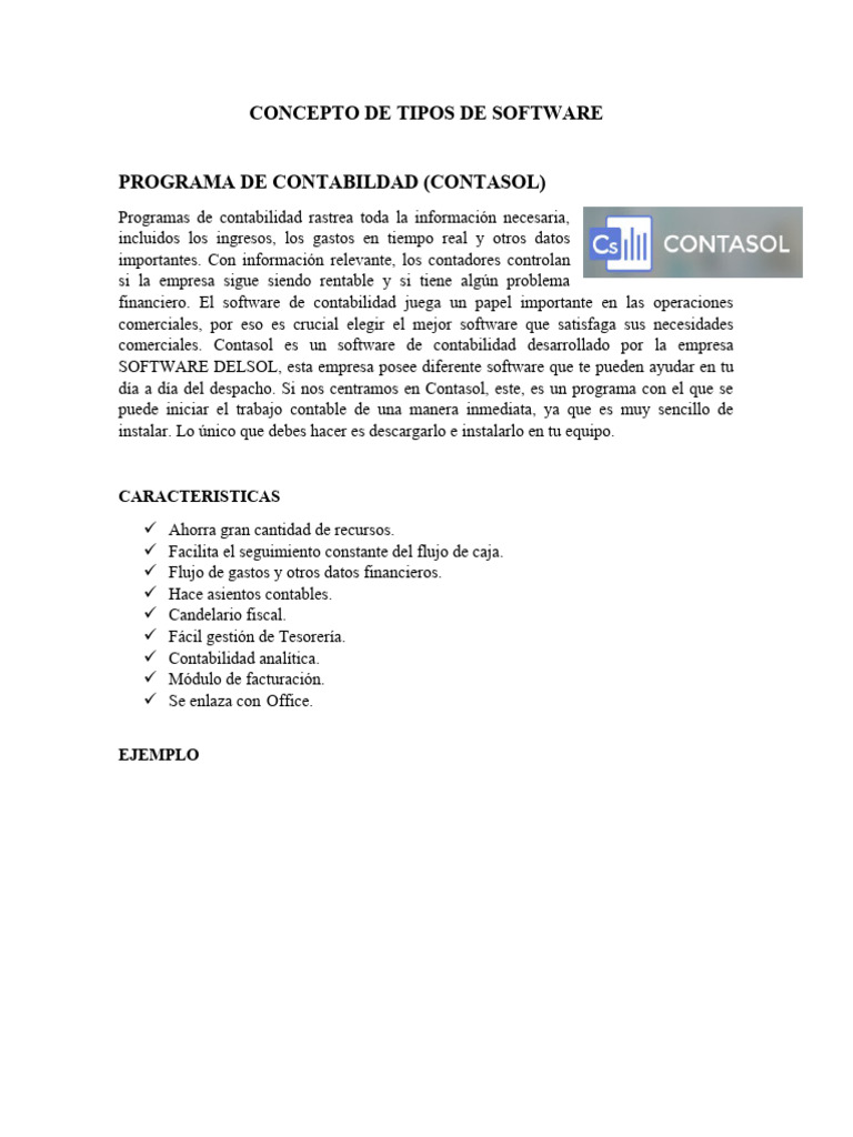 Tipos de Software | PDF | Software de la aplicacion | Software