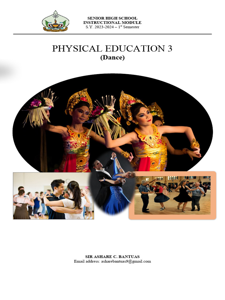 LESSON1 Introduction of Dance | PDF | Dances | Ballet