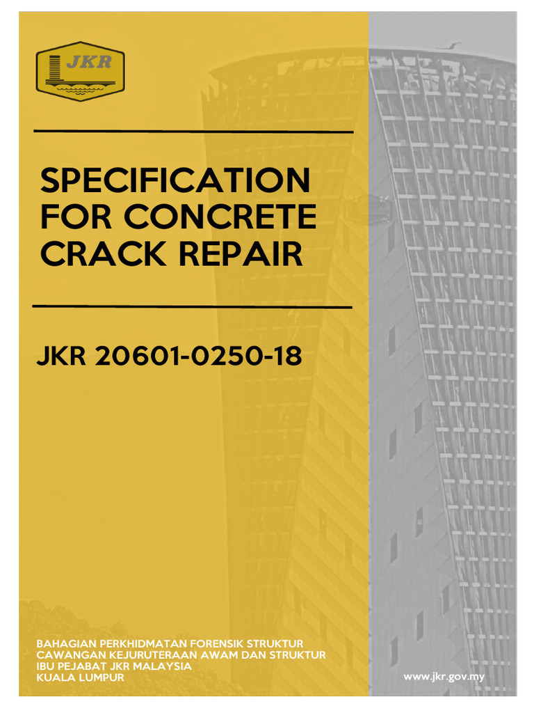 Specification For Concrete Crack Repair | Download Free PDF | Concrete ...