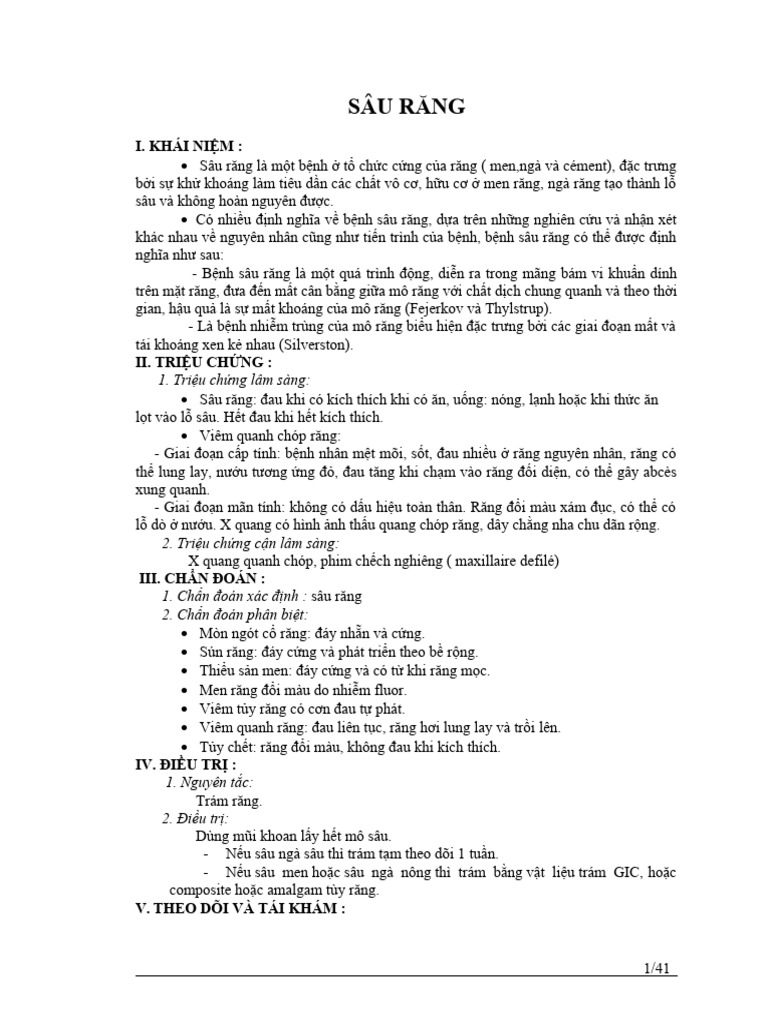 Phac Do Dieu Tri Khoa RHM 2015 | PDF