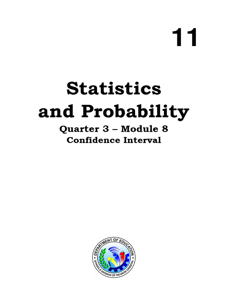 Stat Prob Q3 Module 8 Pdf Estimator Applied Mathematics