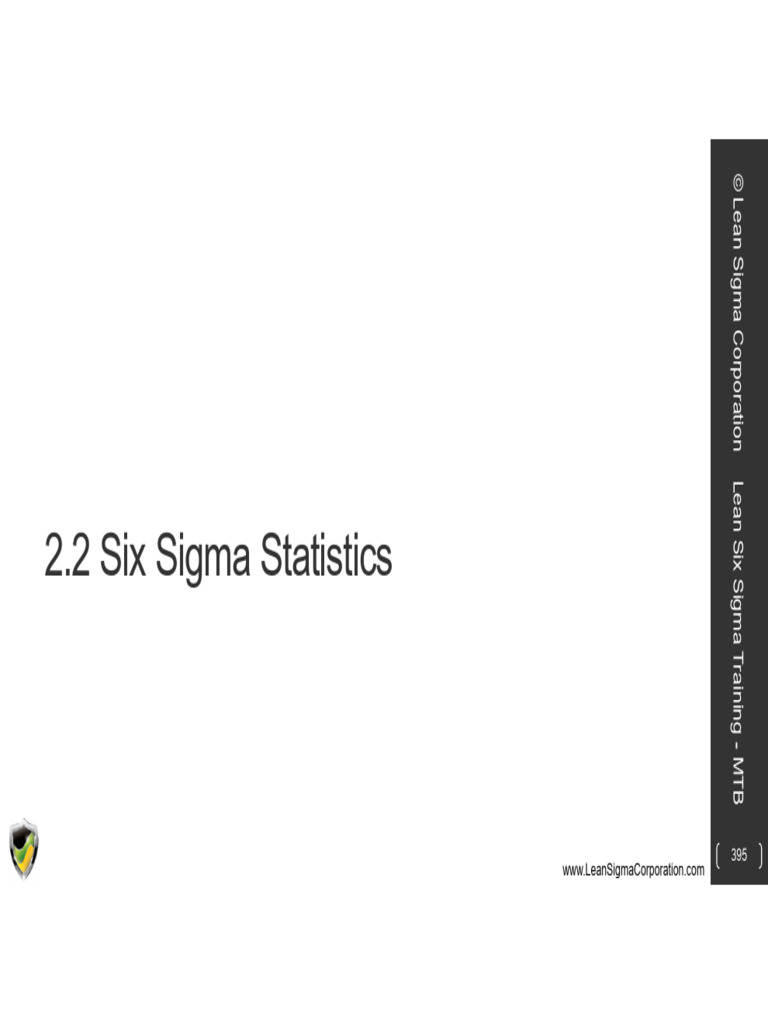 SIX SIGMA Master Slides - Measure Phase Section 2.2-2.3 | Download Free ...