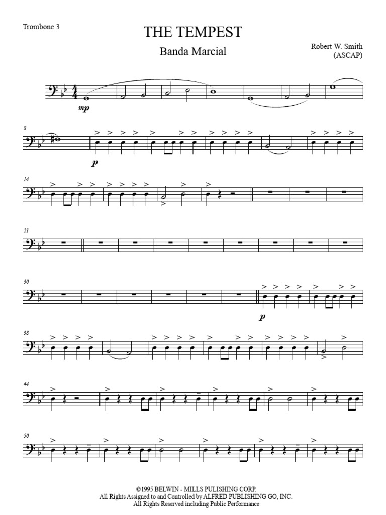 The Tempest (NOVO) - Trombone 3 | PDF