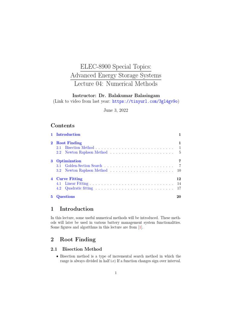 Lecture 5 - Numerical - BMSLec04 | PDF | Computer Science | Theoretical Computer Science