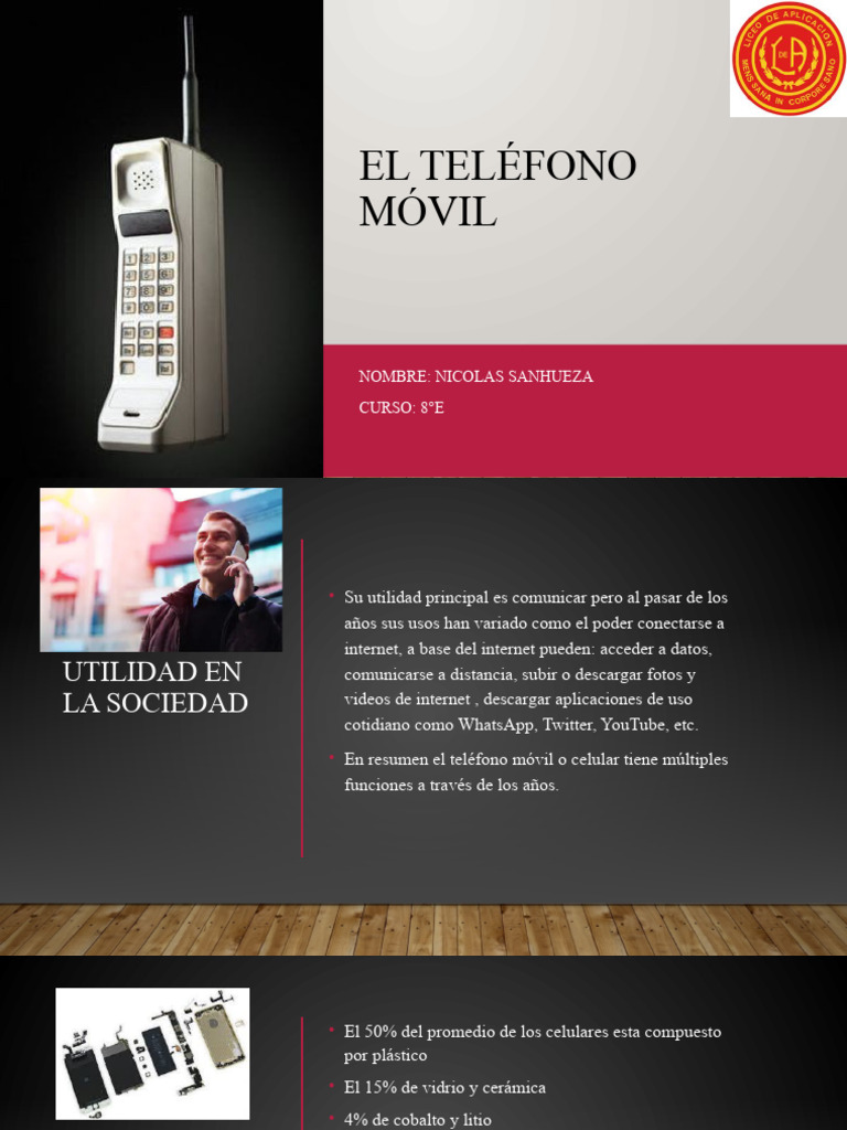 El Teléfono Móvil | PDF | Teléfonos móviles | Smartphone