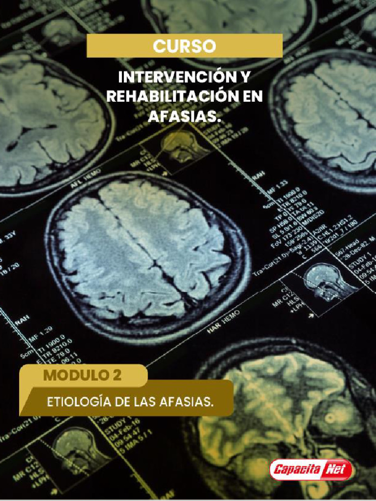 Modulo 2 Etiologias y Epidemiologia de Las Afasias | PDF | Carrera | Afasia