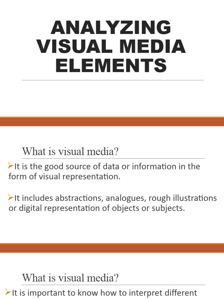 Analyzing Visual Media Elements | PDF | Mass Media | Emotions