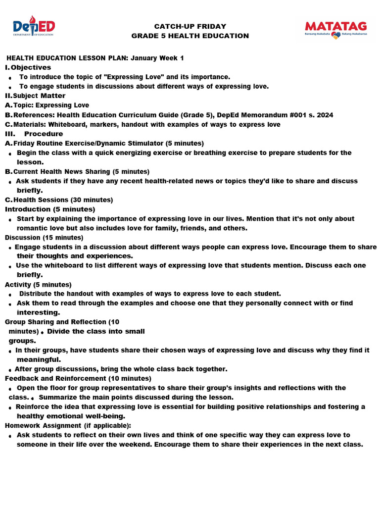 Grade 5 Health | Download Free PDF | Health Education | Healthy Diet