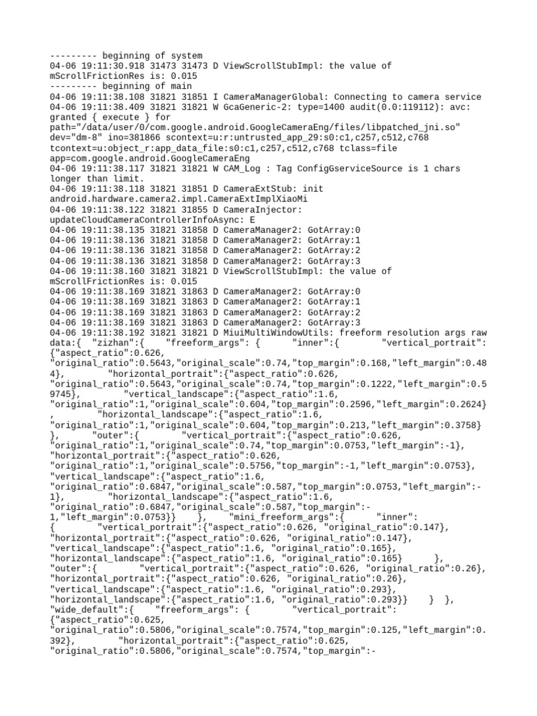 Logcat 1712405498056 | PDF | Multimedia | Digital Technology