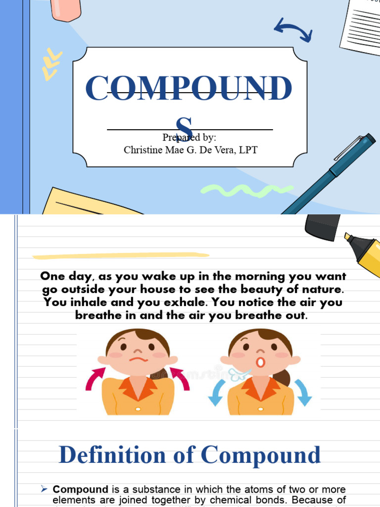 Grade 7 Week 3 Compounds | PDF | Chemical Compounds | Ionic Bonding