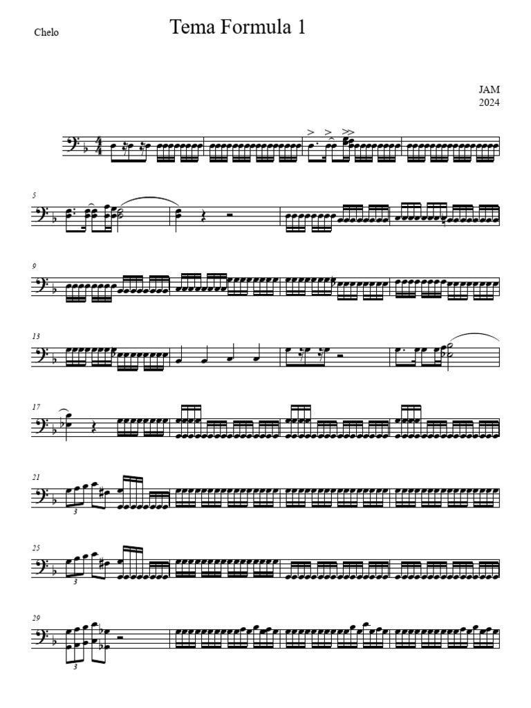 Tema Formula 1 - Chelo | PDF