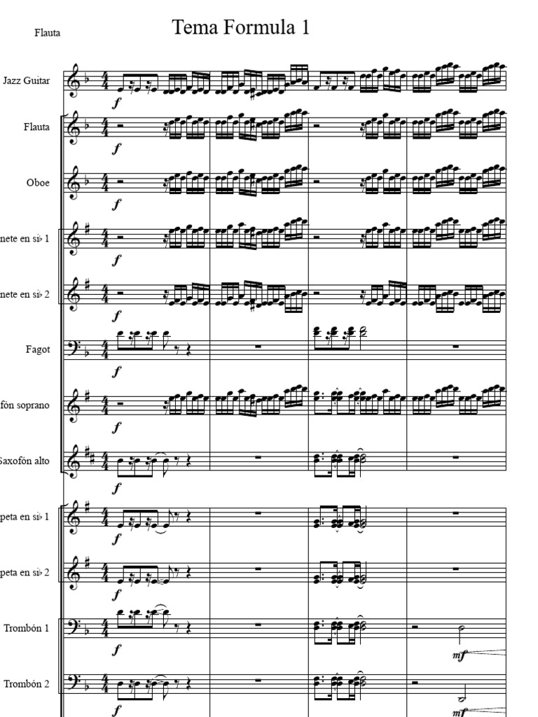 Tema Formula 1 | PDF