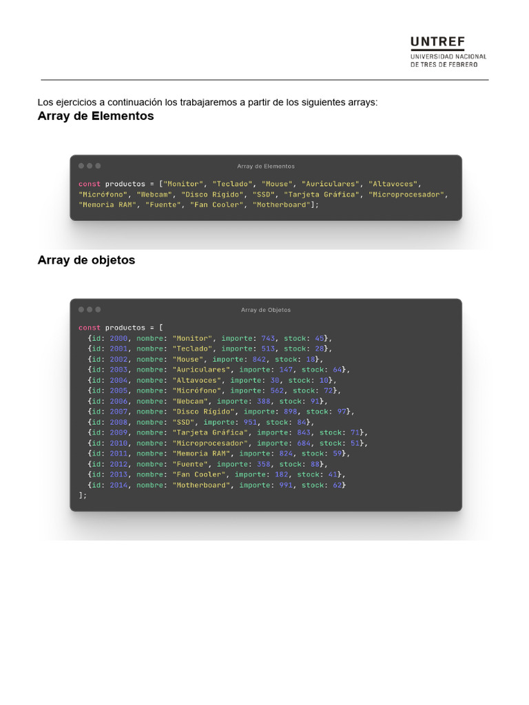 Backend - Clase 03 - Ejercicios | PDF | Interfaz de línea de comando ...