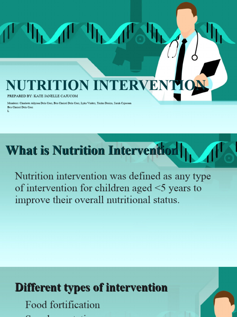 Nutrition Intervention | PDF