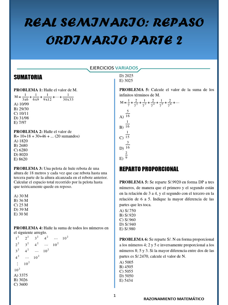 RRLLMM - Repaso - 2 | PDF
