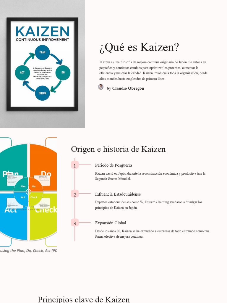 Mejora Continua con Kaizen | PDF | Economias | Business