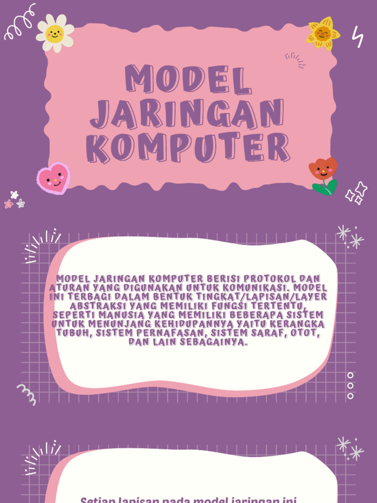 Model Jaringan Komputer | PDF