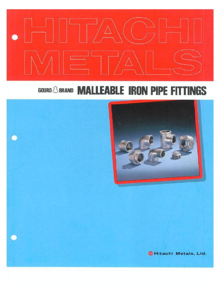 Hitachi MI Fittings | PDF