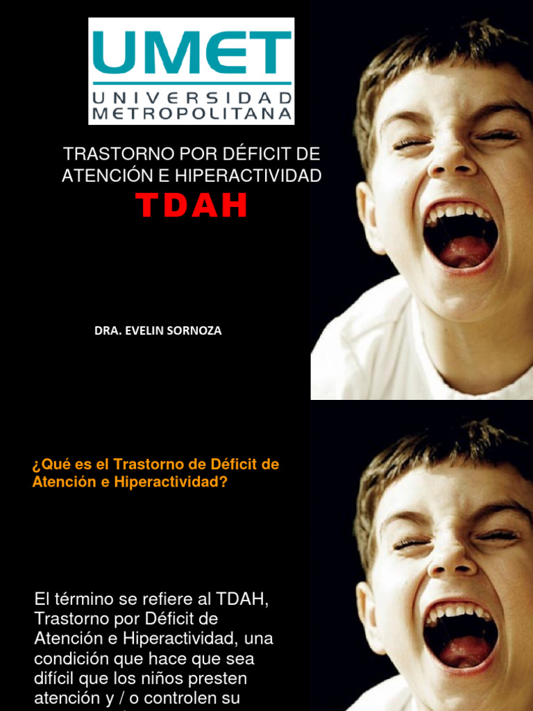 TRASTORNO POR DÉFICIT DE ATENCIÓN E HIPERACTIVIDAD (1) | PDF | Desorden hiperactivo y deficit de ...