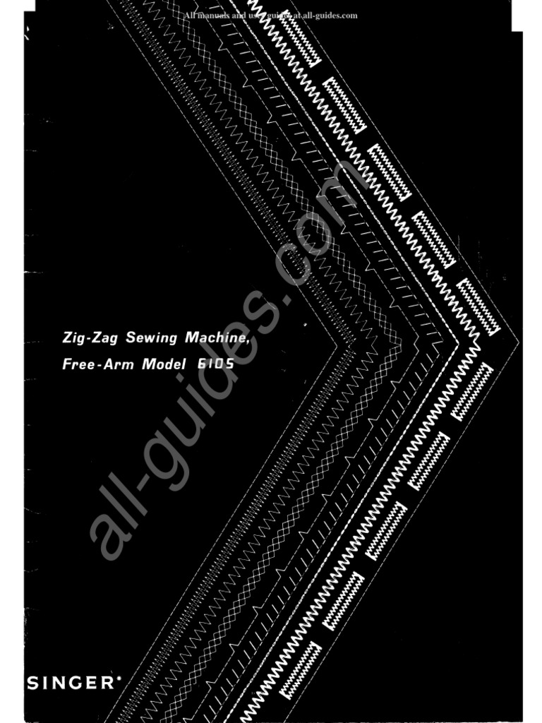 Singer 6105 Sewing Machine Instruction Manual | PDF