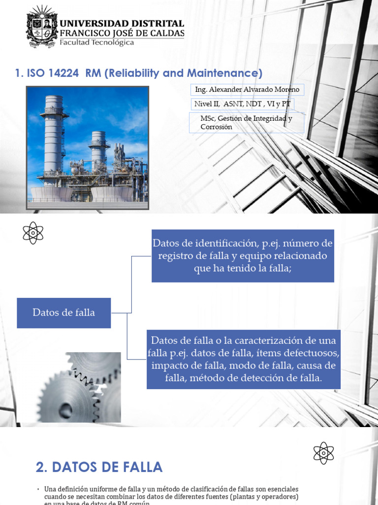 Mantenimiento Industrial Modos de Falla Iso 14224 Clase 3 | PDF ...