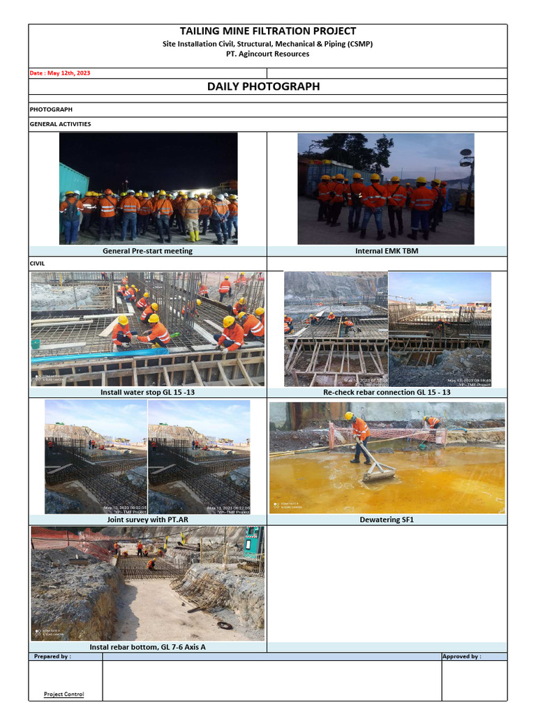 MTP132-Daily Report 13B May 2023 | PDF